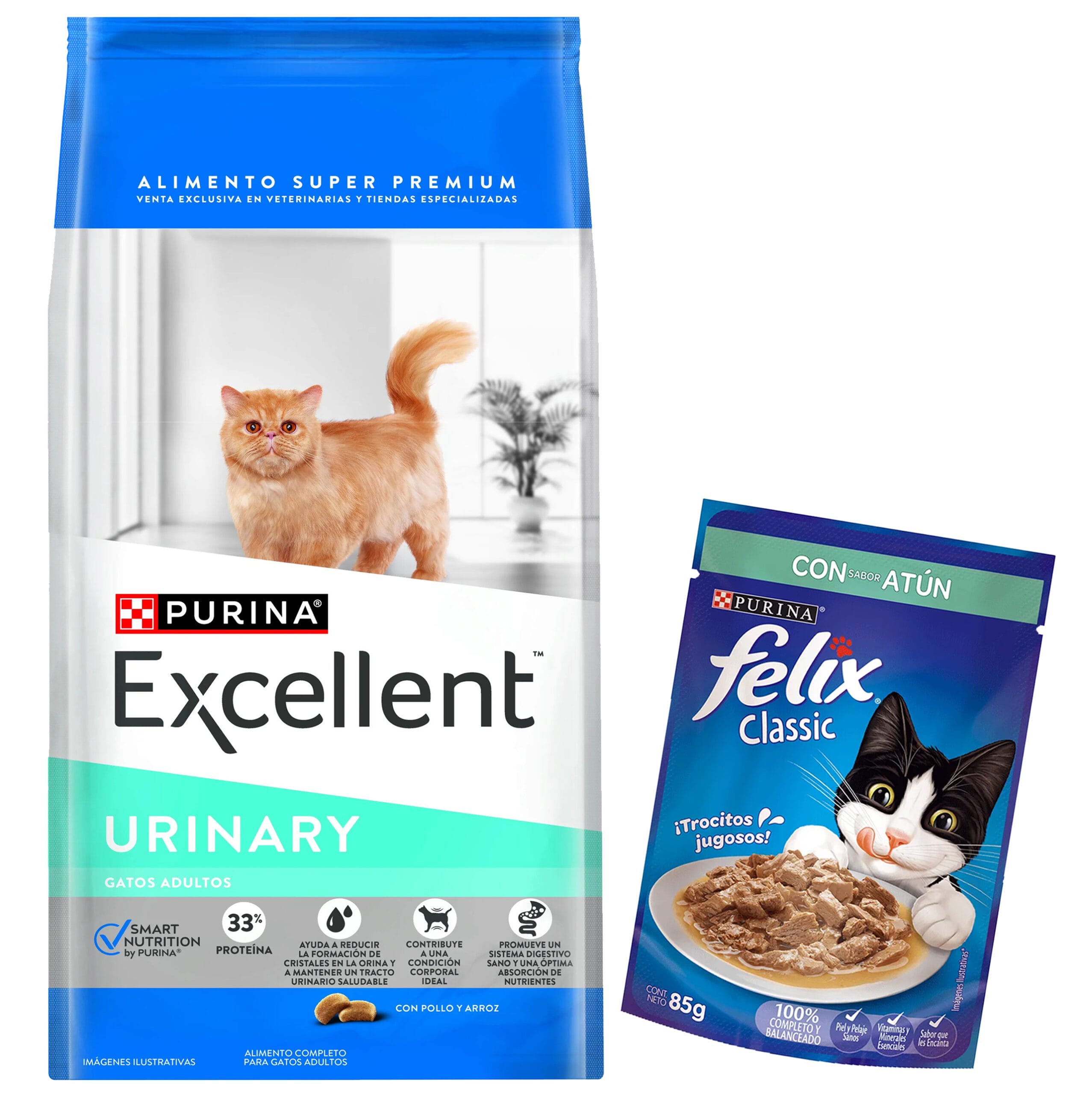 Excellent Cat Gato Adulto Urinary 1 Kg – Mundo Mascota