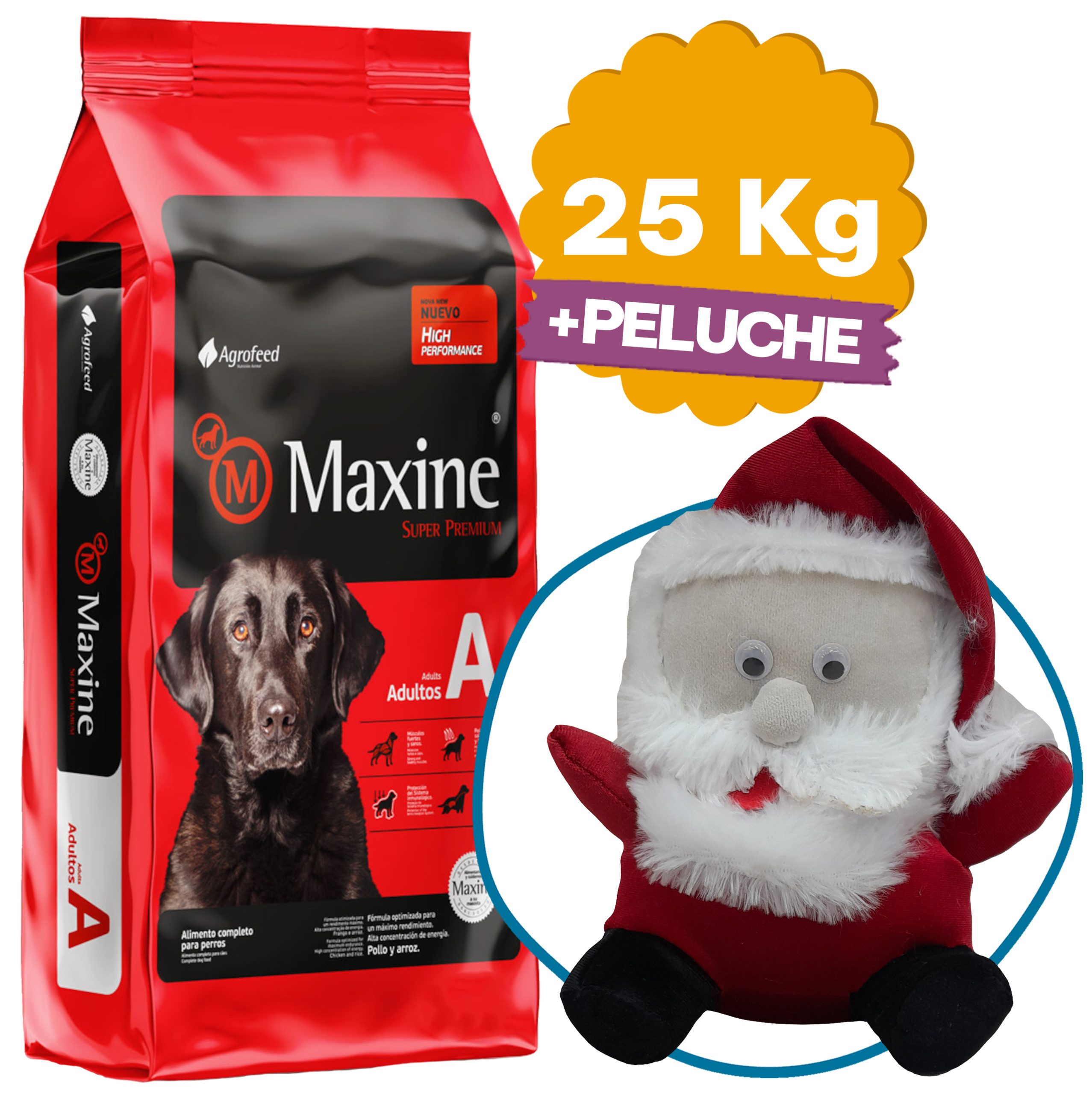 Maxine Perro Adulto Todas las Razas 25 Kg – Mundo Mascota