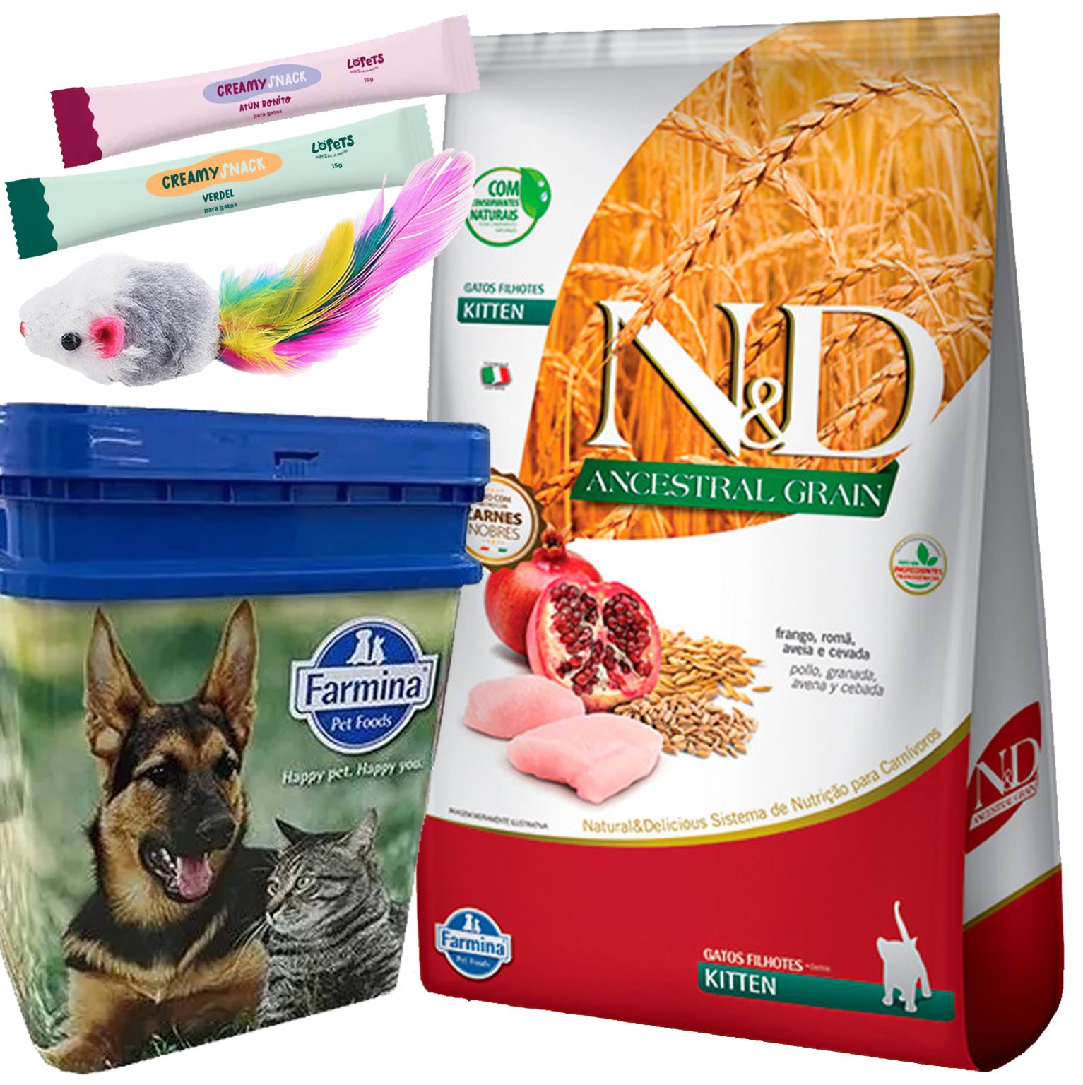 Farmina N&D Ancestral Grain Gato Cachorro / Kitten 7,5 Kg – Mundo Mascota