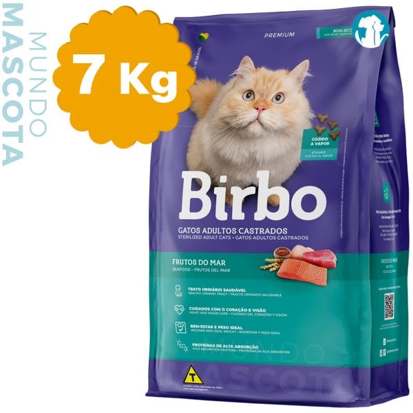 Birbo Gato Adulto Castrado 7 Kg – Mundo Mascota