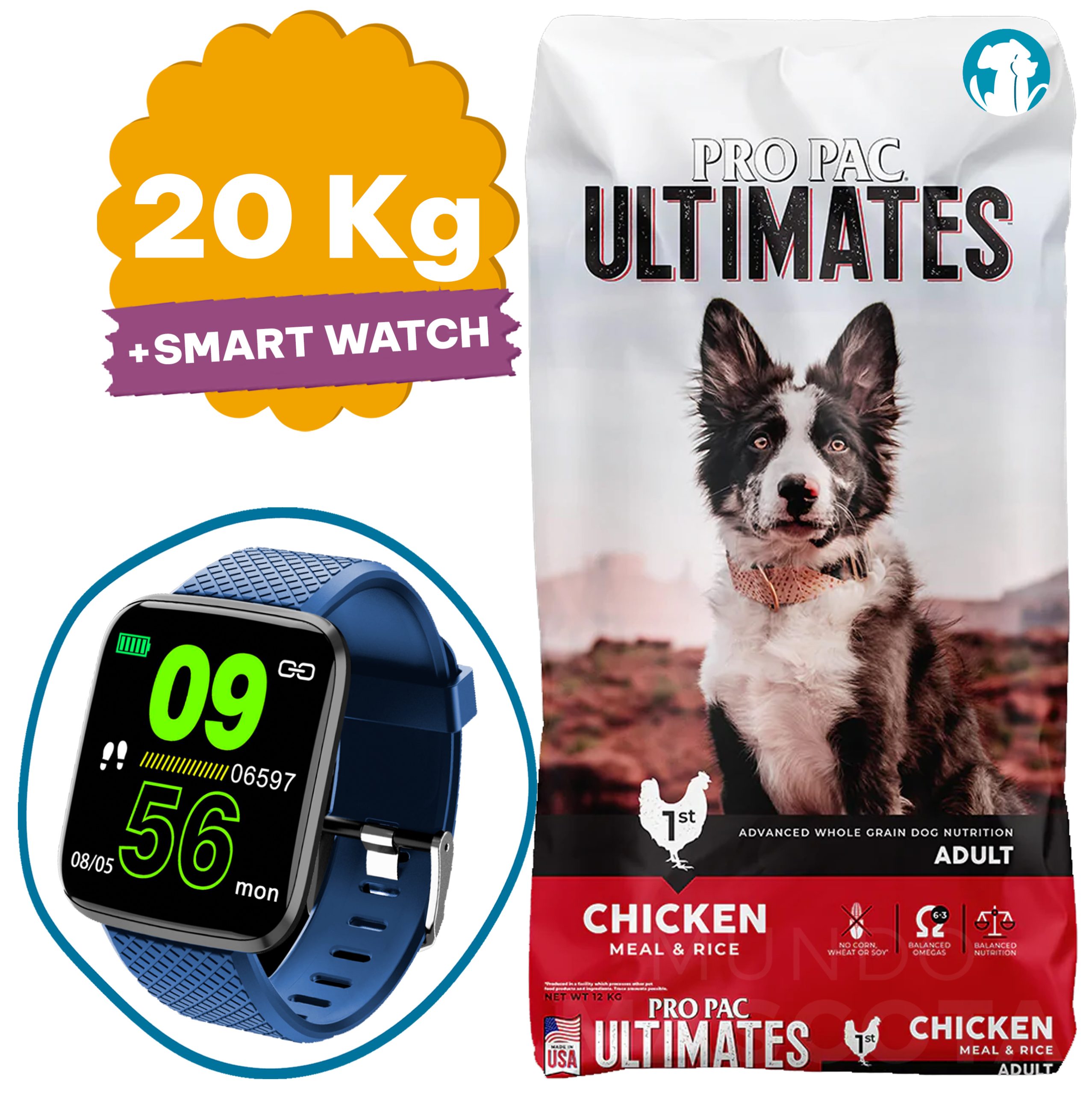 Pro Pac Perro Adulto Todas Las Razas 20 Kg – Mundo Mascota