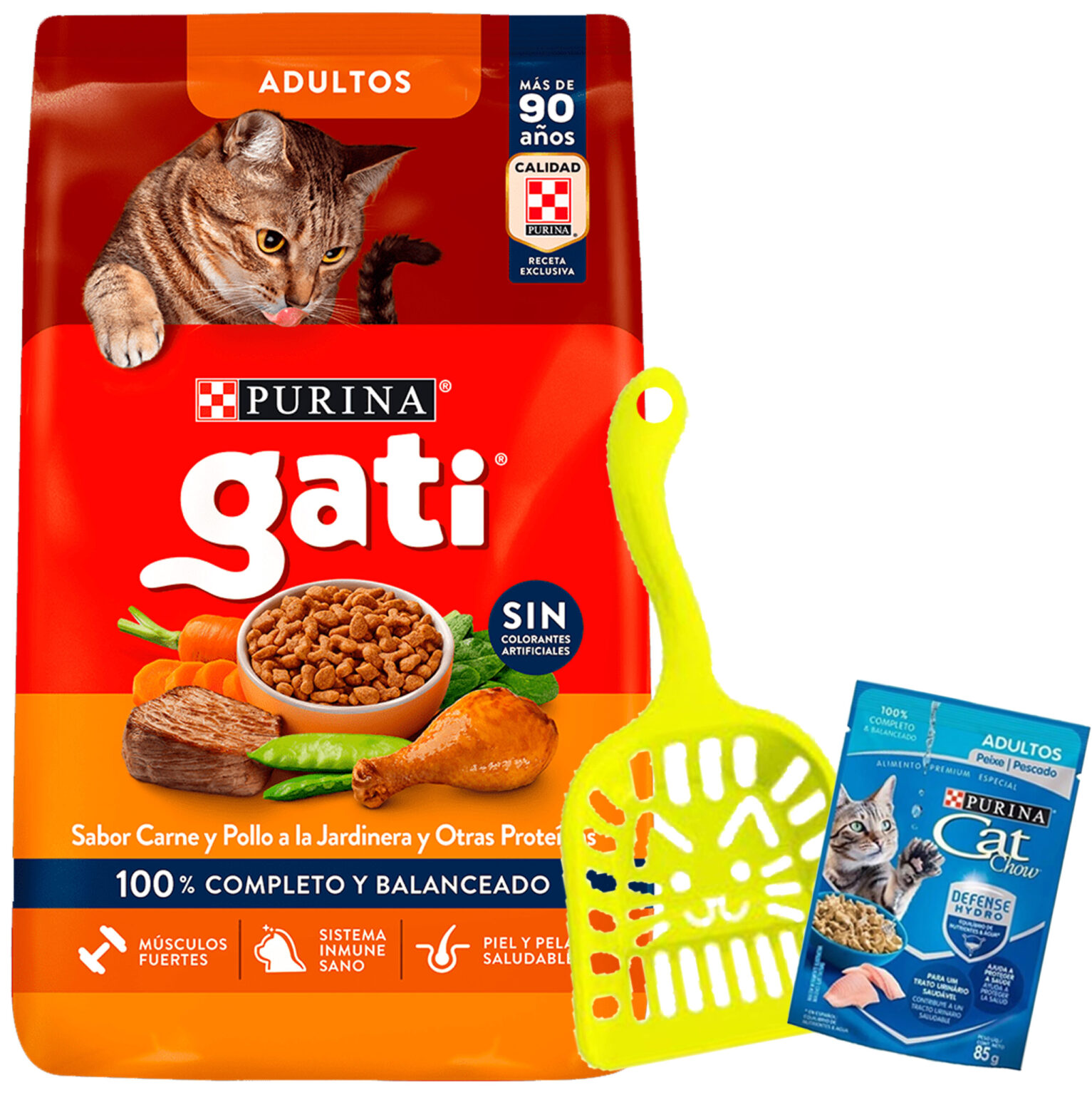 Gati Gato Adulto Sabor Carne y Pollo 15 Kg – Mundo Mascota