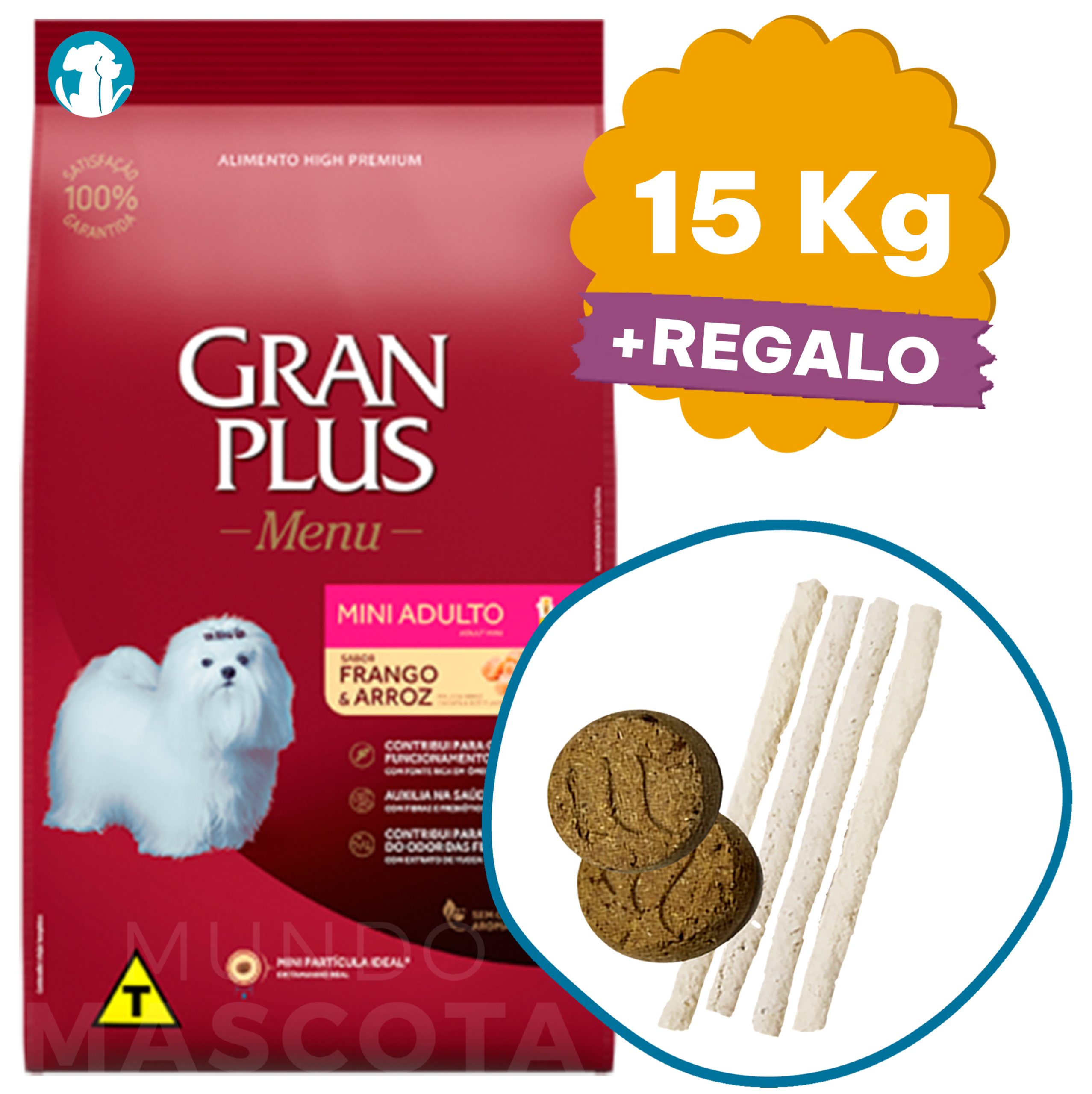 Gran Plus Perro Adulto Raza Mini 15 Kg – Mundo Mascota
