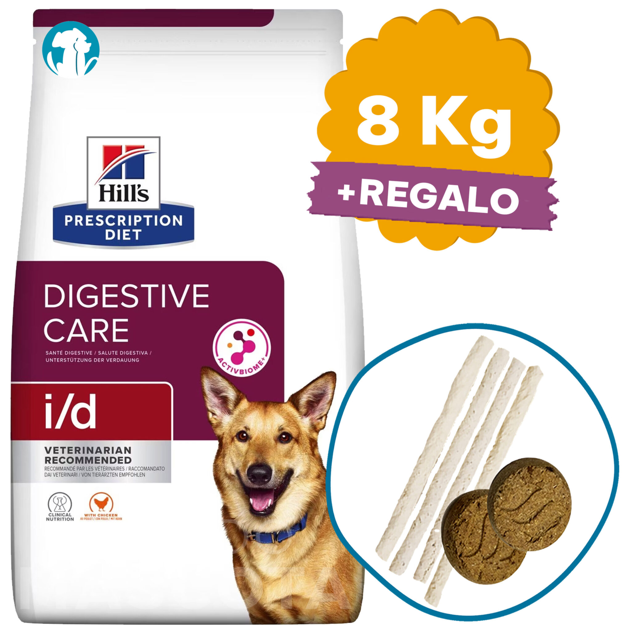 Hills Perro Adulto ID Digestive Care 8 Kg – Mundo Mascota