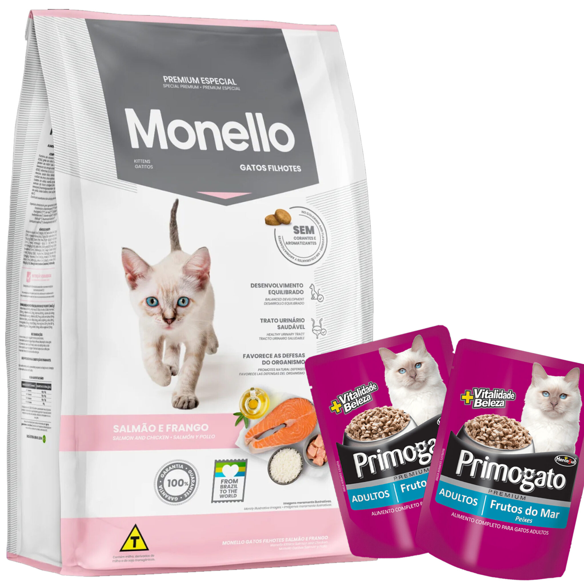 Monello Cat Gato Cachorro 3 Kg – Mundo Mascota