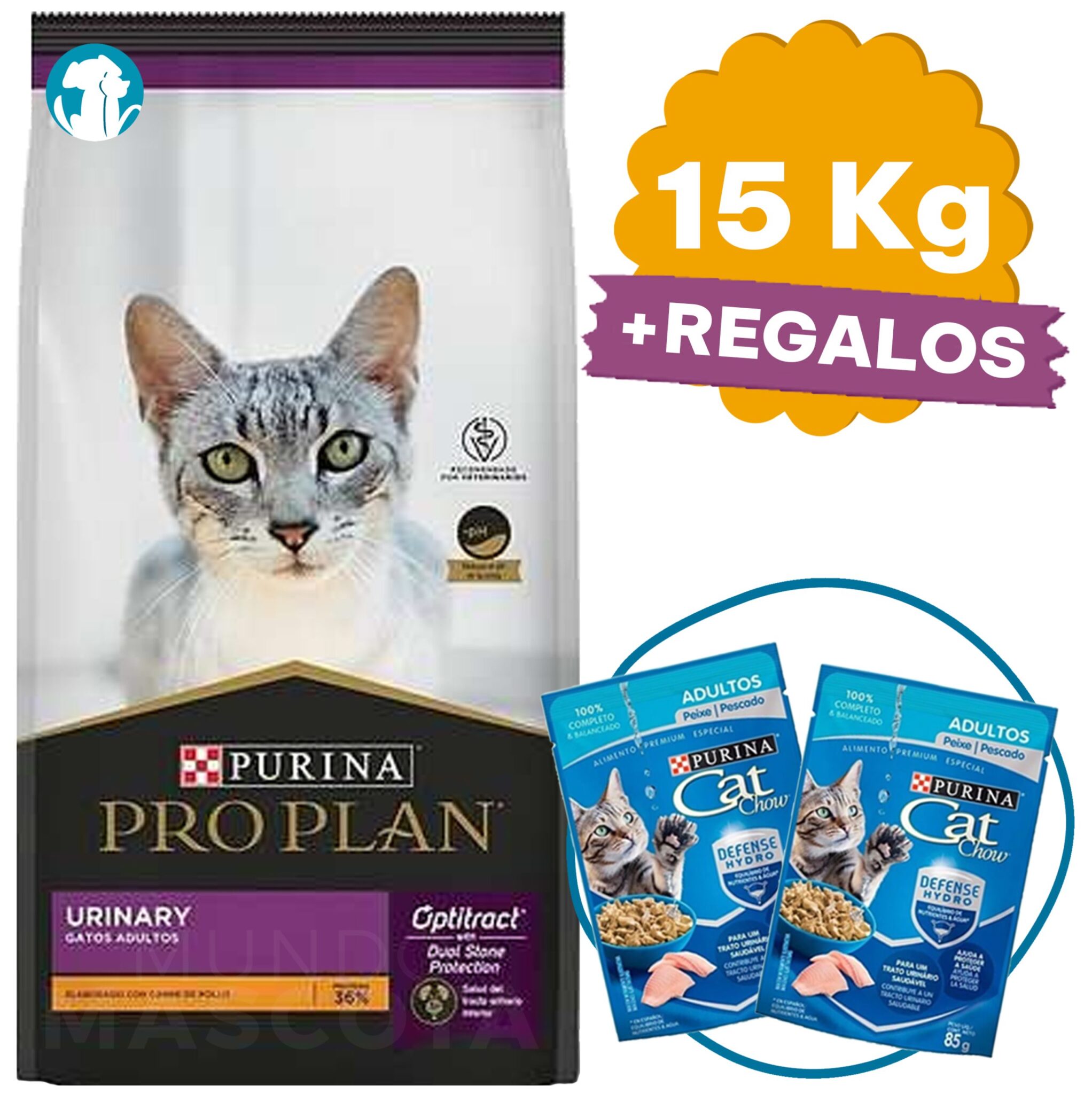 Pro Plan Cat Urinary Care Gato Adulto 15 Kg – Mundo Mascota