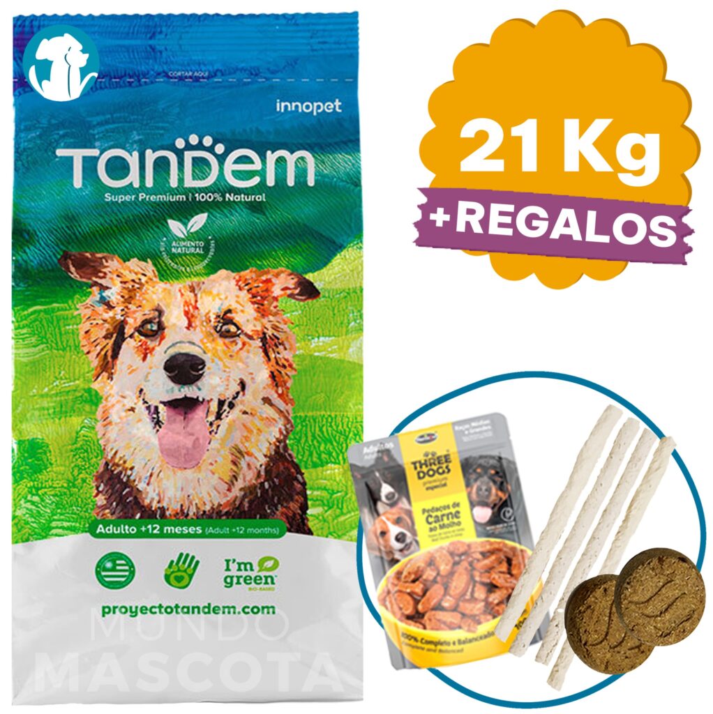 Tandem Perro Adulto 21 Kg (18 + 3) – Mundo Mascota
