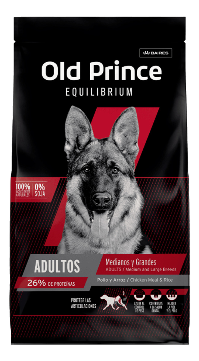 Old Prince Equilibrium Alimento Perro Adulto Med Grande 3 Kg – Mundo ...