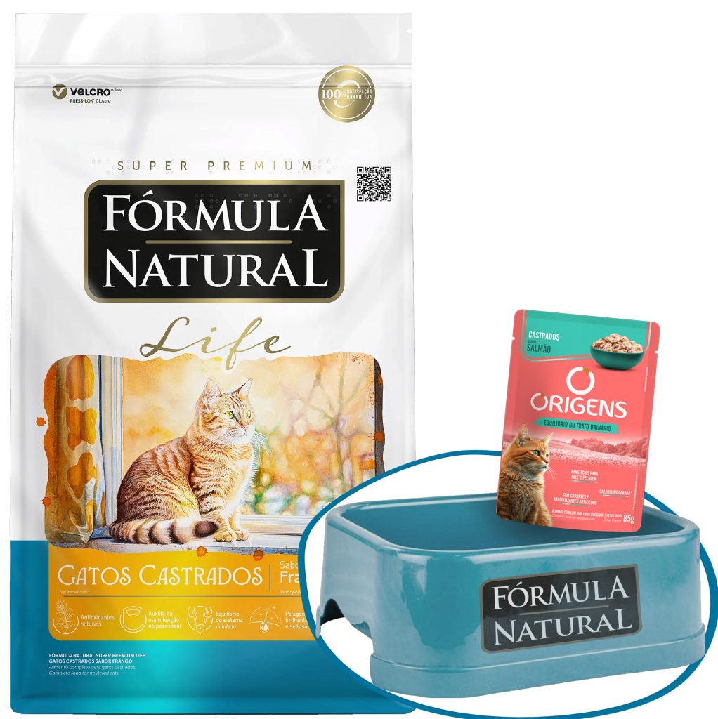 Formula Natural Life Gato Castrado 10kg – Mundo Mascota