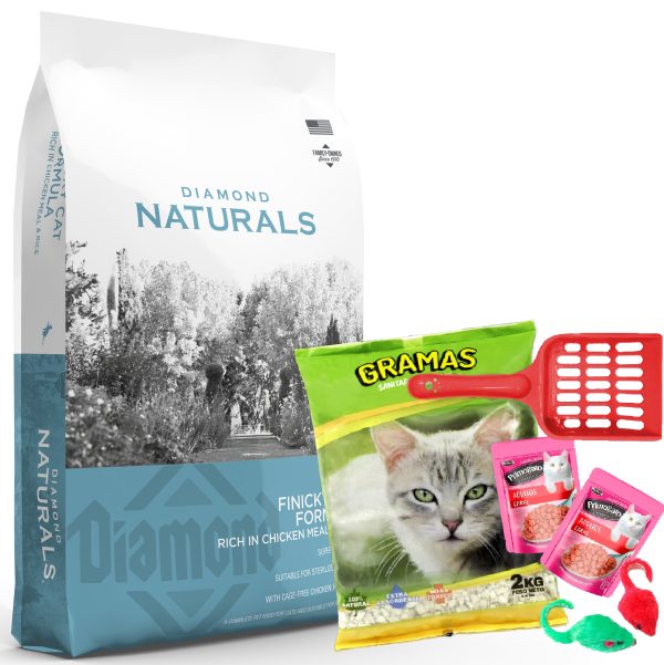 Diamond Naturals Gato Exigente Finicky Chicken 7,5 kg – Mundo Mascota